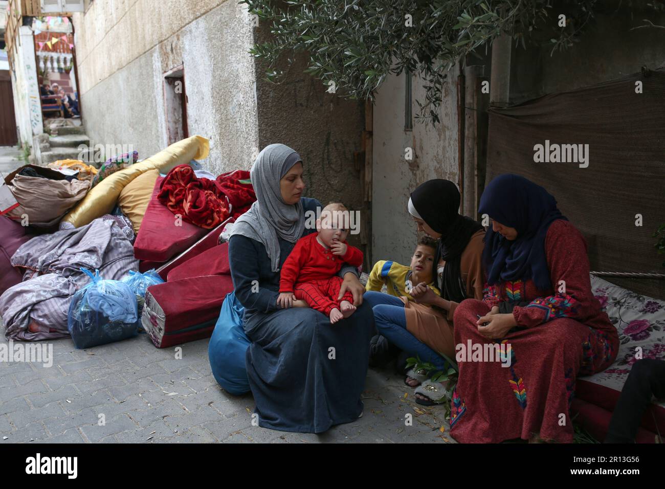 May 11, 2023, Gaza, Gaza strip, Palestine: Palestinian women from the ...