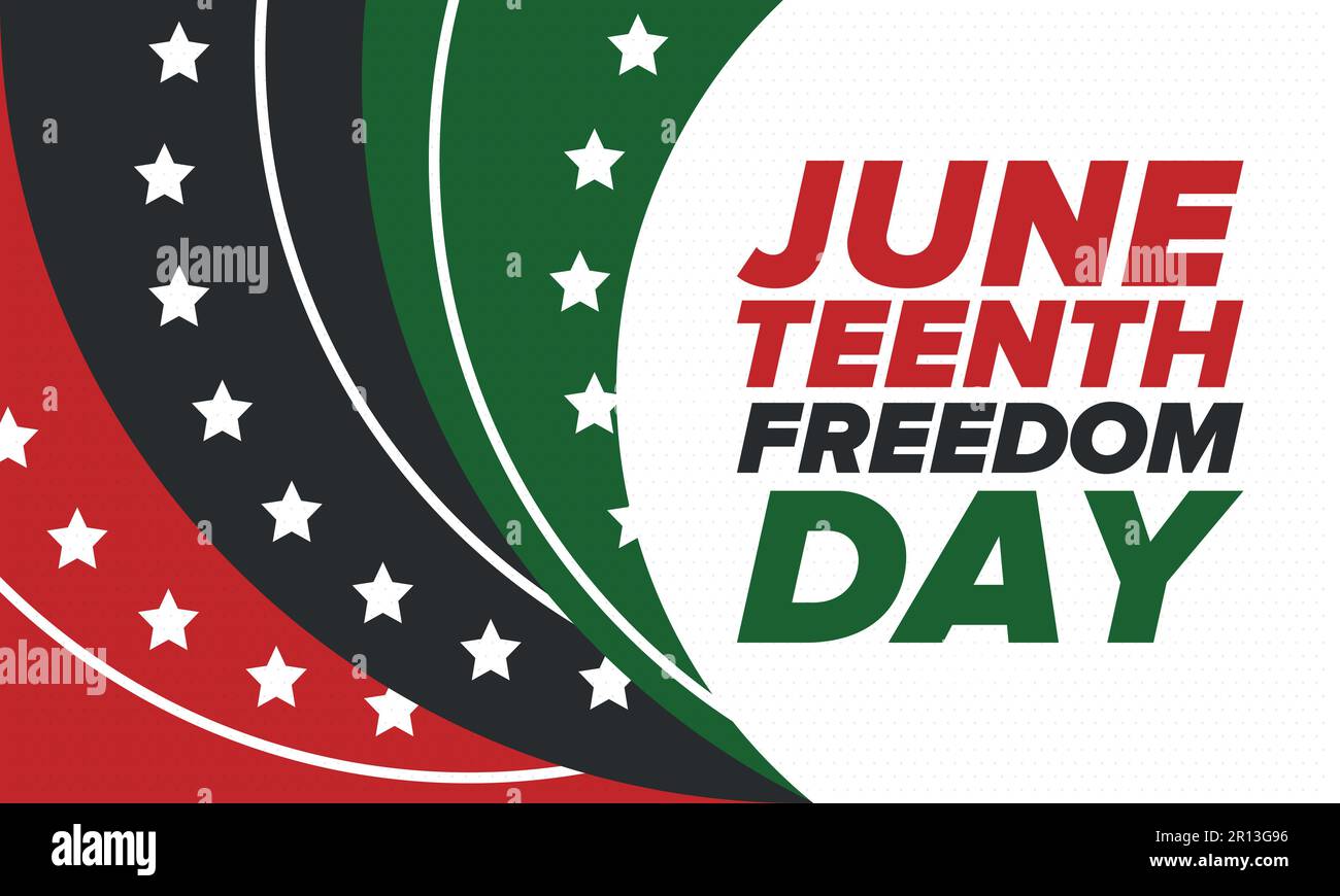 Juneteenth Independence Day. Freedom, Emancipation day. Annual american ...