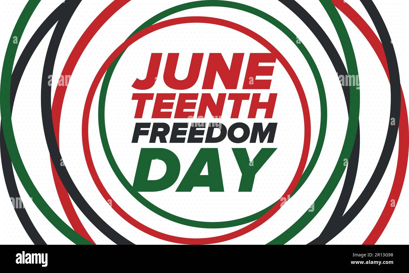 Juneteenth Independence Day. Freedom, Emancipation day. Annual american ...
