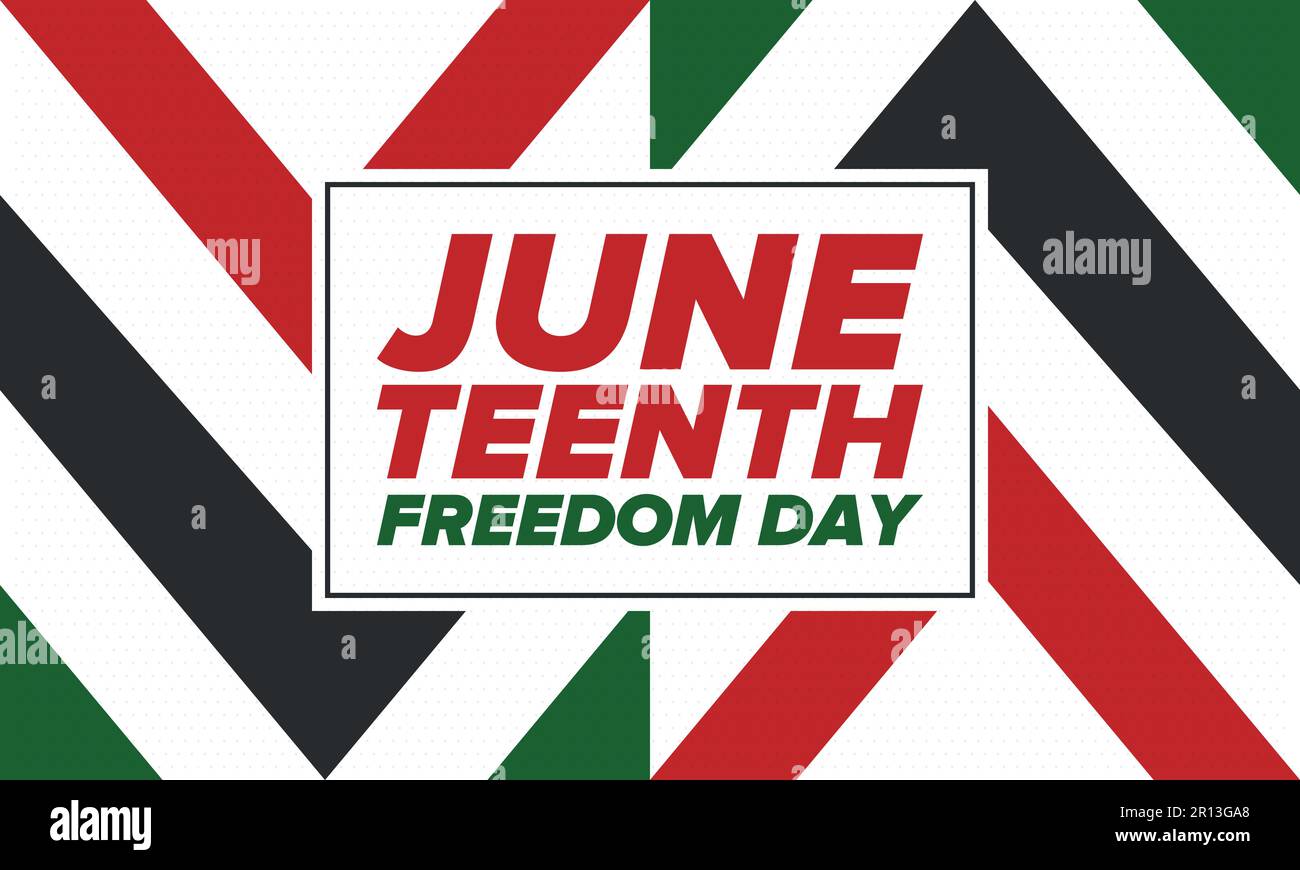 Juneteenth Independence Day. Freedom, Emancipation day. Annual american ...