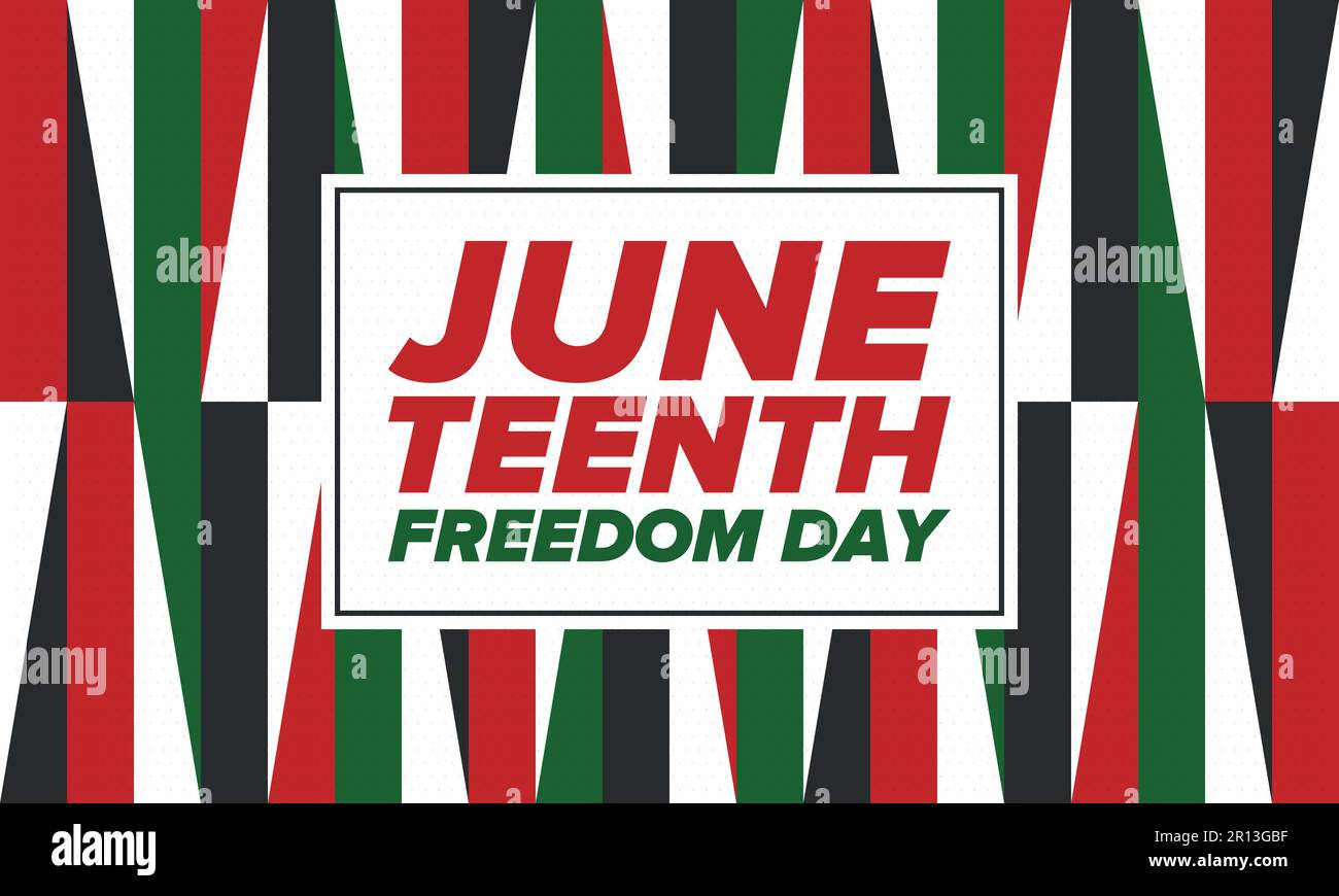 Juneteenth Independence Day. Freedom, Emancipation day. Annual american ...