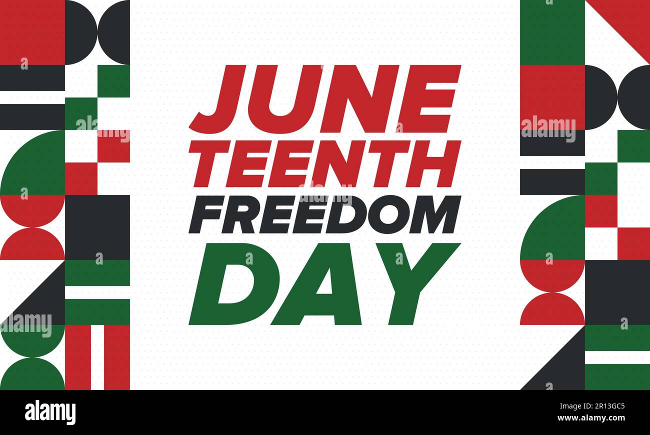 Juneteenth Independence Day. Freedom, Emancipation day. Annual american ...