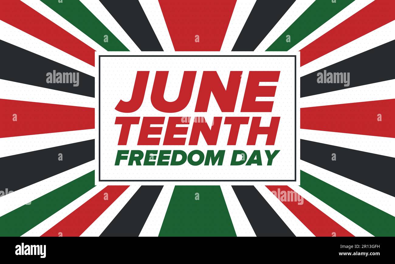 Juneteenth Independence Day. Freedom, Emancipation day. Annual american ...