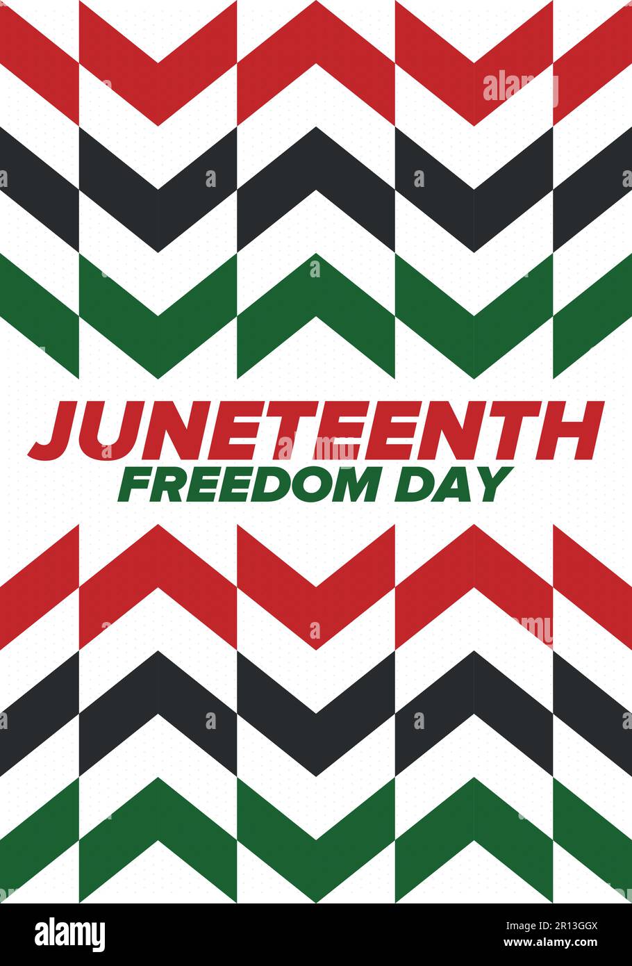 Juneteenth Independence Day. Freedom, Emancipation day. Annual american ...