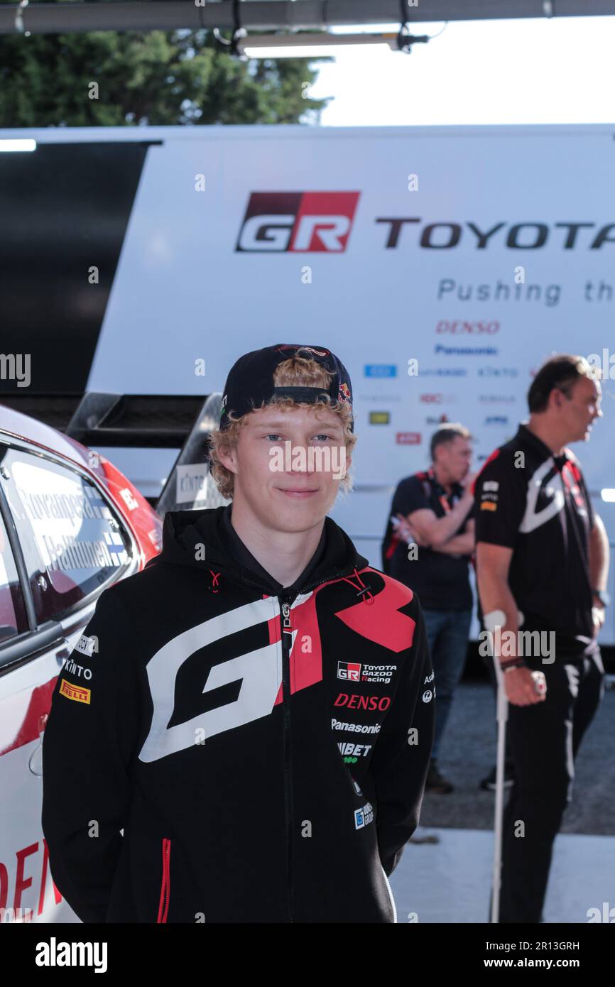 Portugal, Portugal. 11th May, 2023. Service Park, Kalle ROVANPERA ...