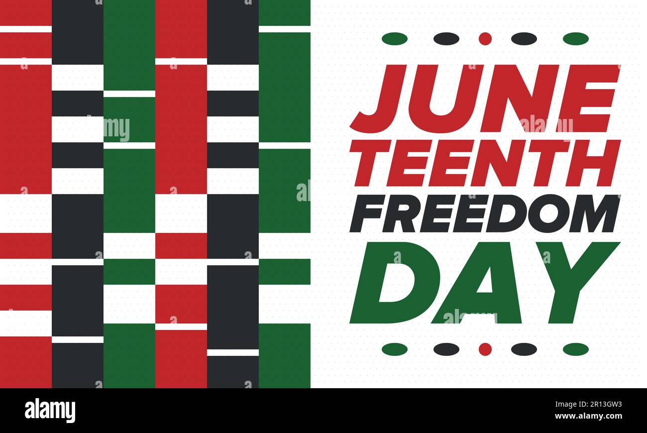 Juneteenth Independence Day. Freedom, Emancipation day. Annual american ...