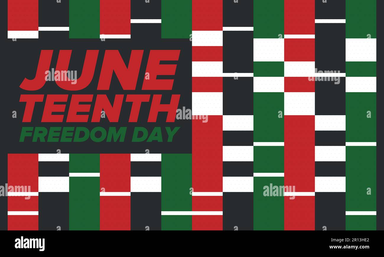 Juneteenth Independence Day. Freedom, Emancipation day. Annual american ...