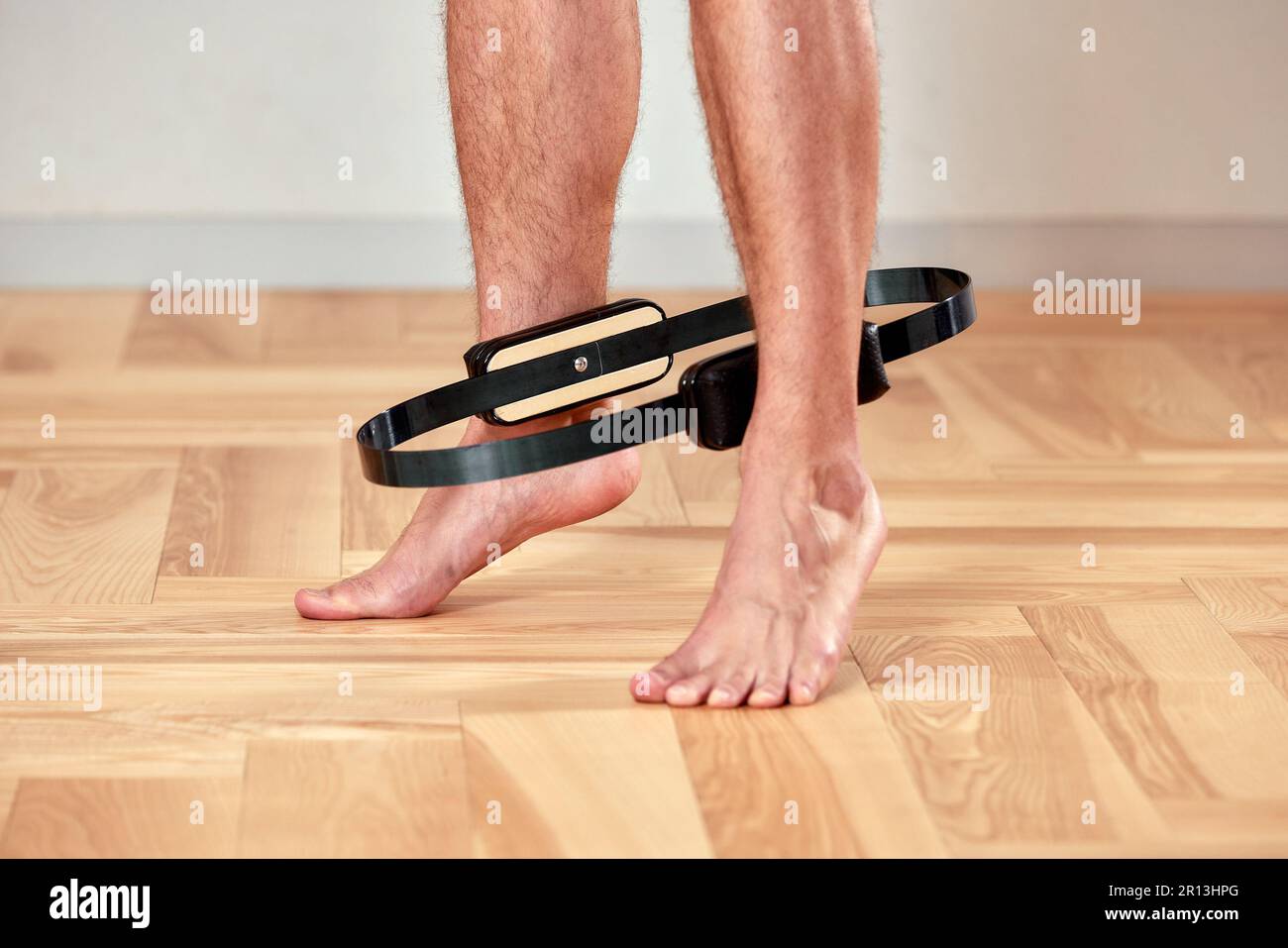 A man does exercises on a Pilates reformer, reformers for Pilates ...