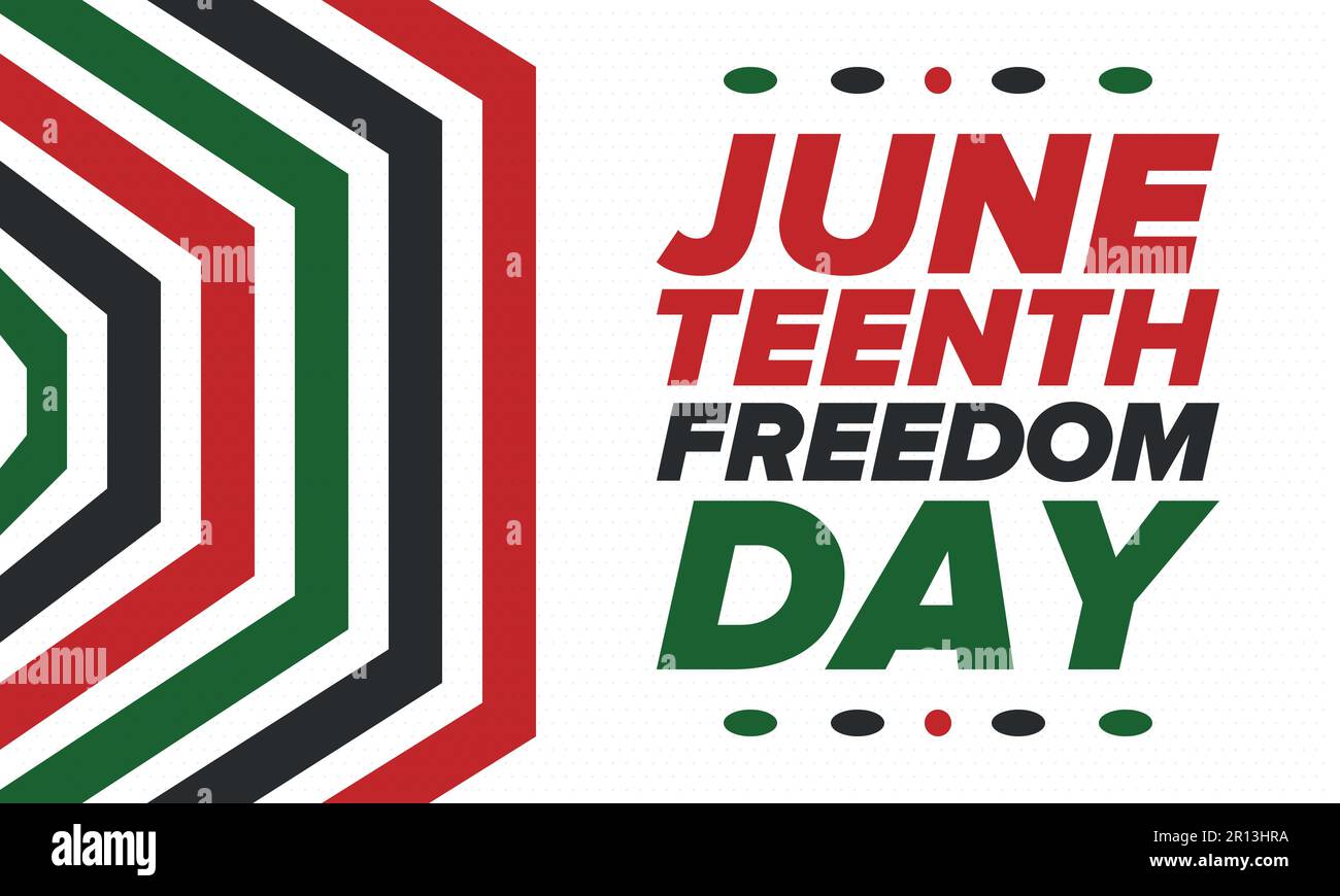 Juneteenth Independence Day. Freedom, Emancipation day. Annual american ...