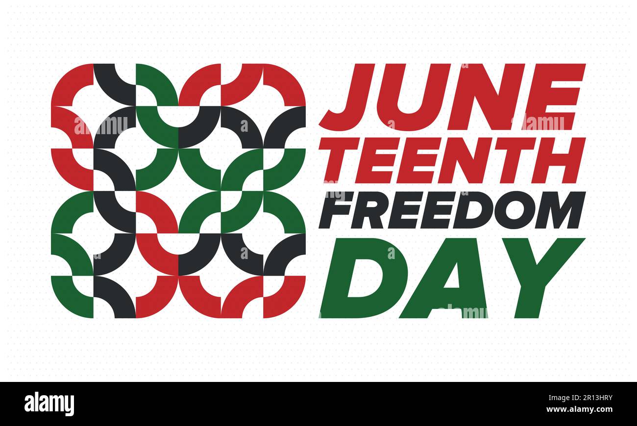 Juneteenth Independence Day. Freedom, Emancipation day. Annual american ...