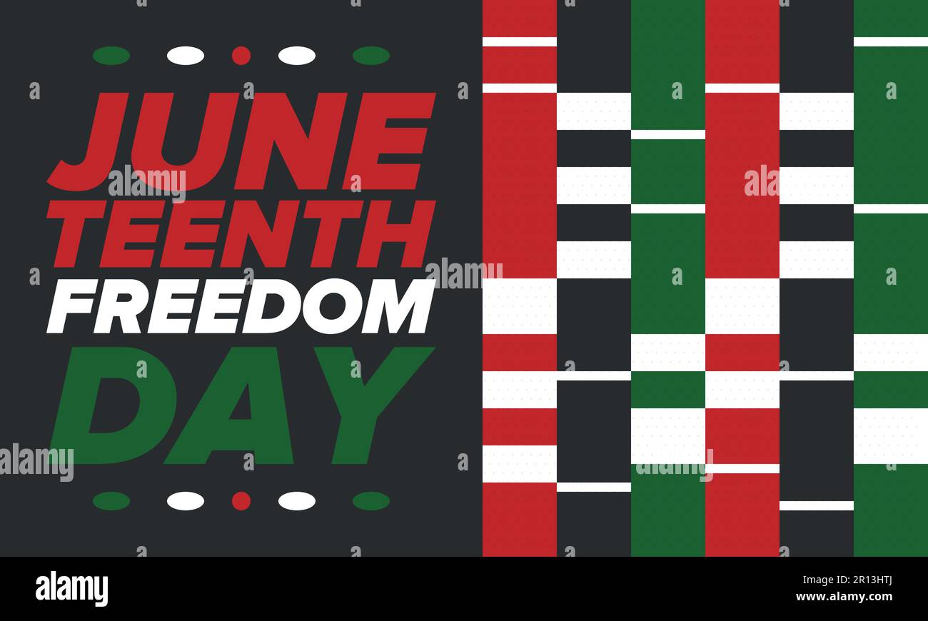 Juneteenth Independence Day. Freedom, Emancipation day. Annual american ...