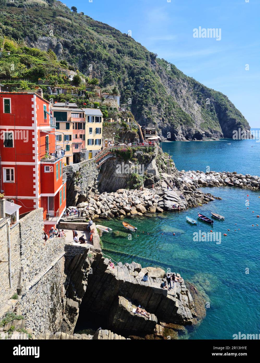 Riomaggiore is one of the most beautiful and picturesque seaside ...