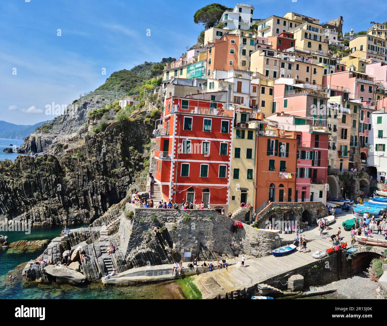Riomaggiore is one of the most beautiful and picturesque seaside ...