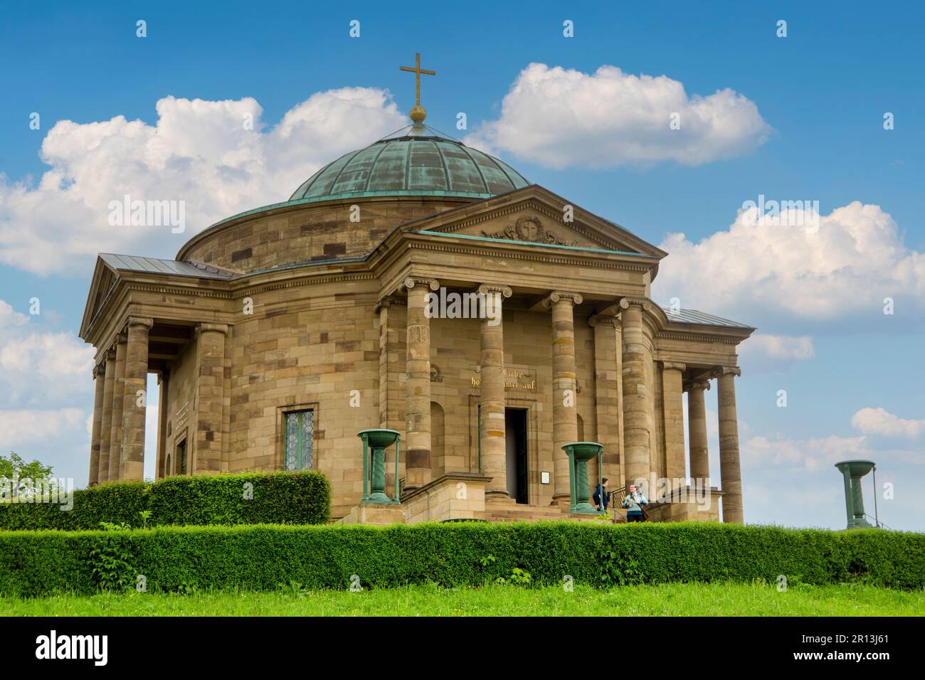 Burial chapel on the Württemberg. The burial chapel in Stuttgart ...