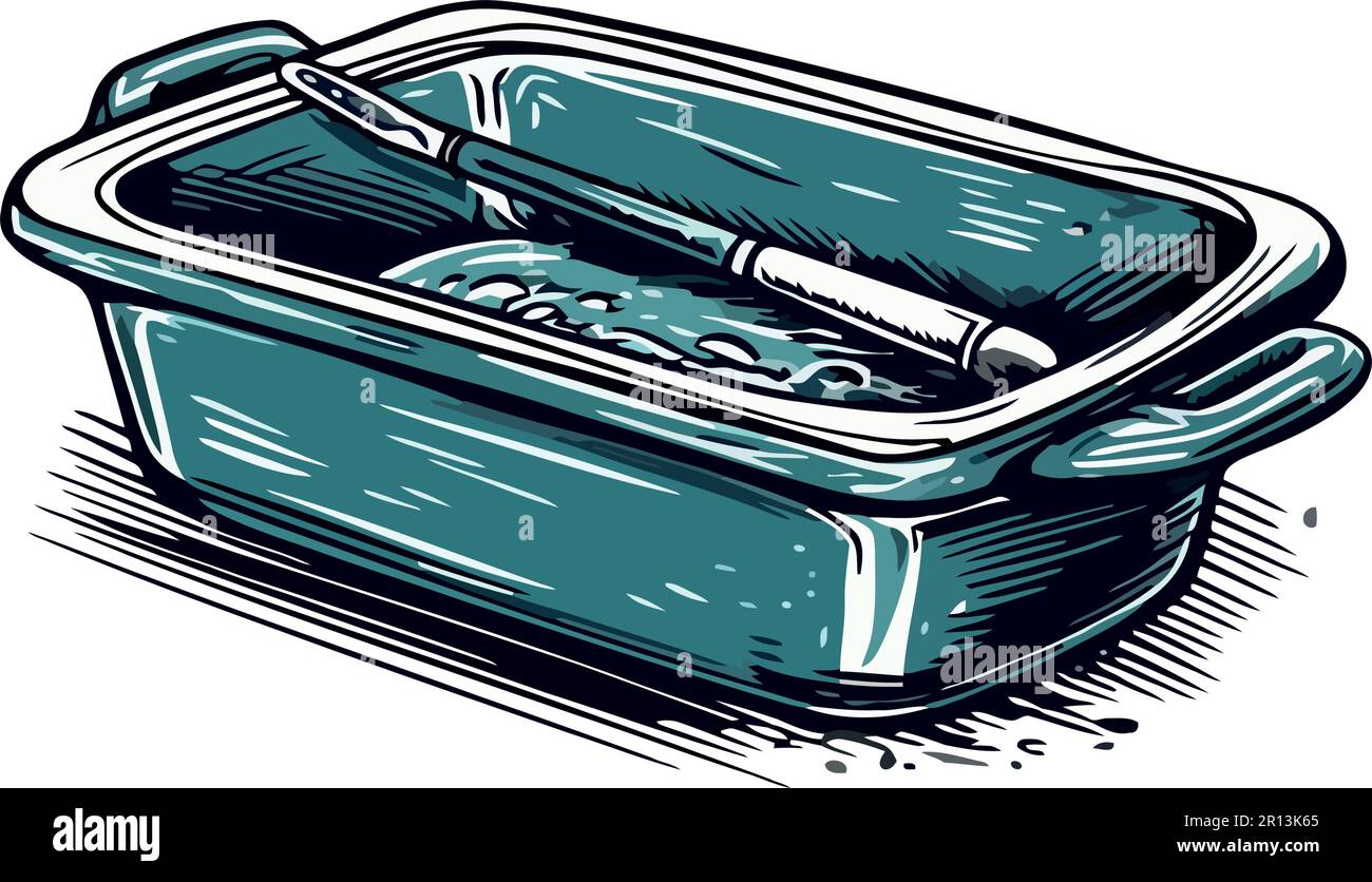 Transparent plastic box storage Stock Vector Images - Alamy