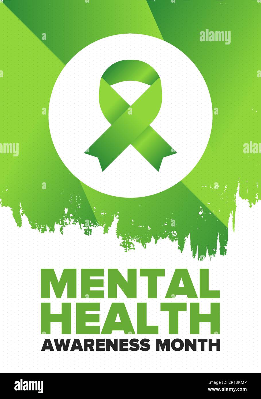 Mental Health Awareness Month in May. Raising awareness of mental ...