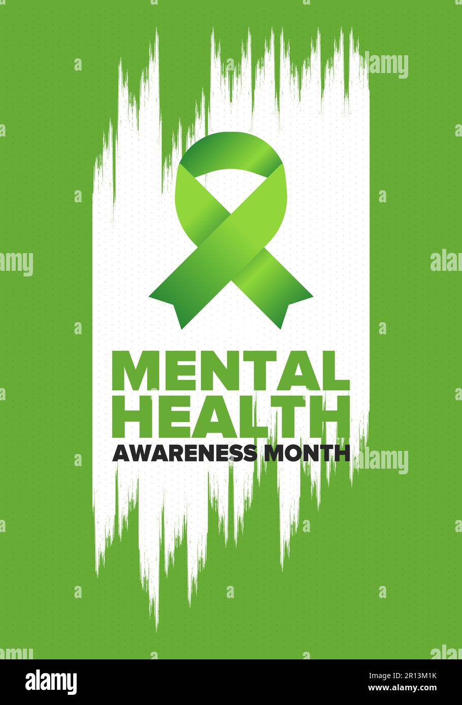 Mental Health Awareness Month in May. Raising awareness of mental ...