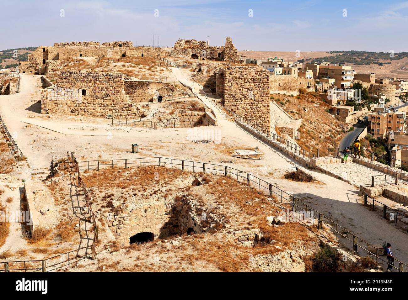 Jordan. Kerak Castle Stock Photo - Alamy