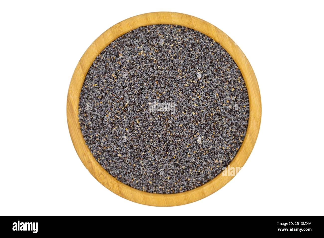 Blue poppy seeds. Spices concept. Blue poppy seeds isolated on white ...