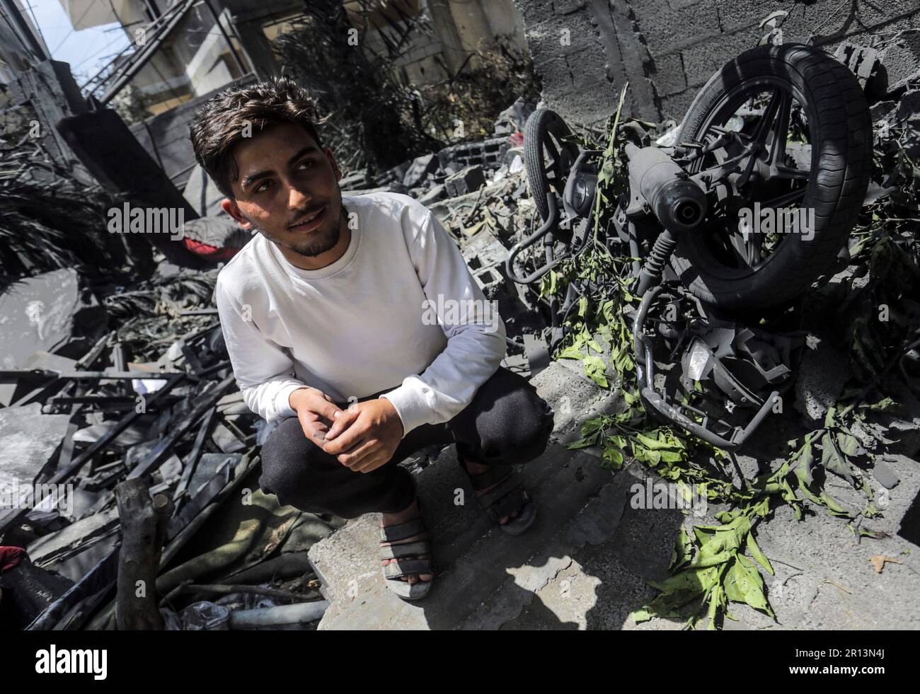 May 11, 2023, Gaza City, The Gaza Strip, Palestine: Palestinians ...