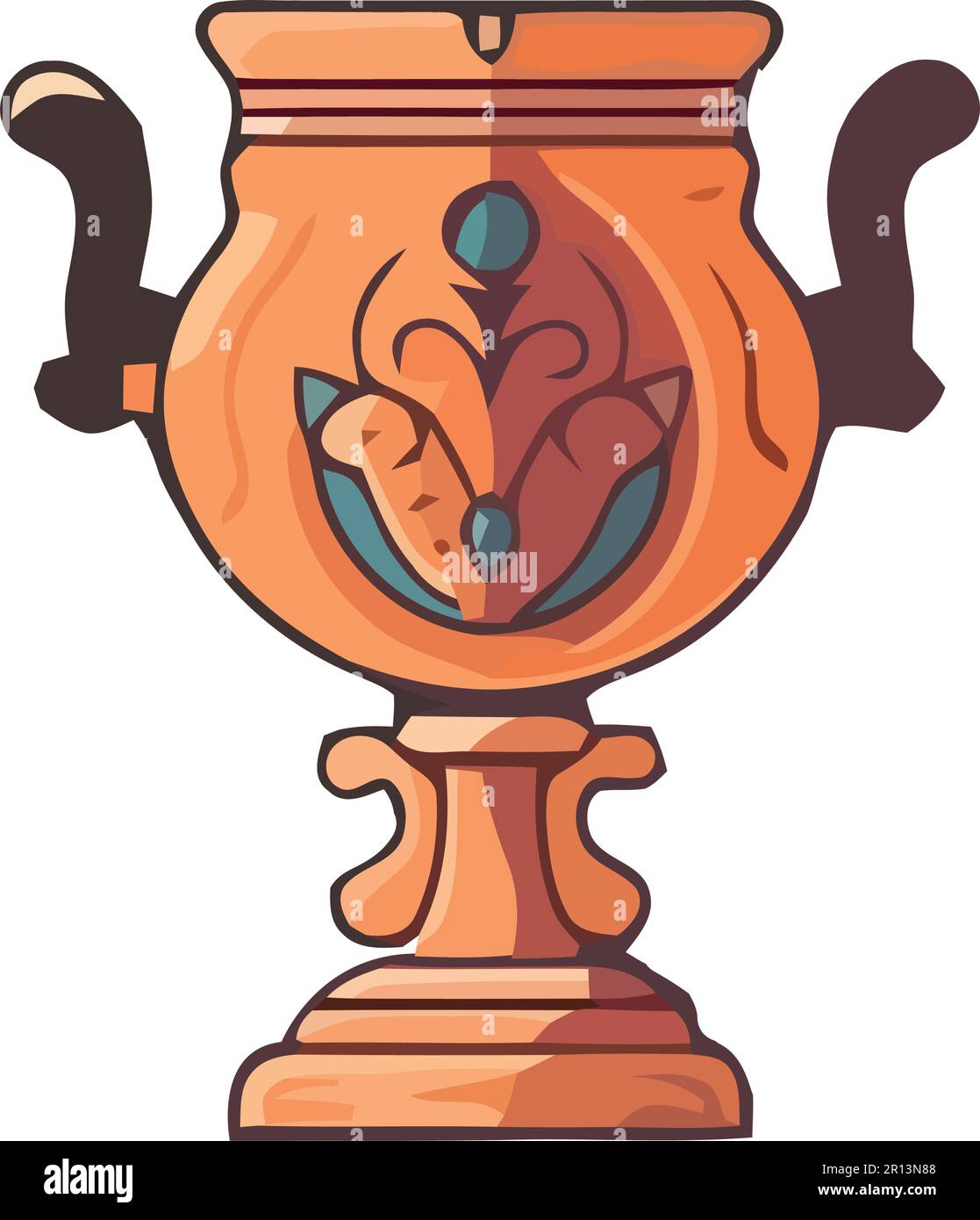 Ancient pottery symbolizes cultures Stock Vector Image & Art - Alamy