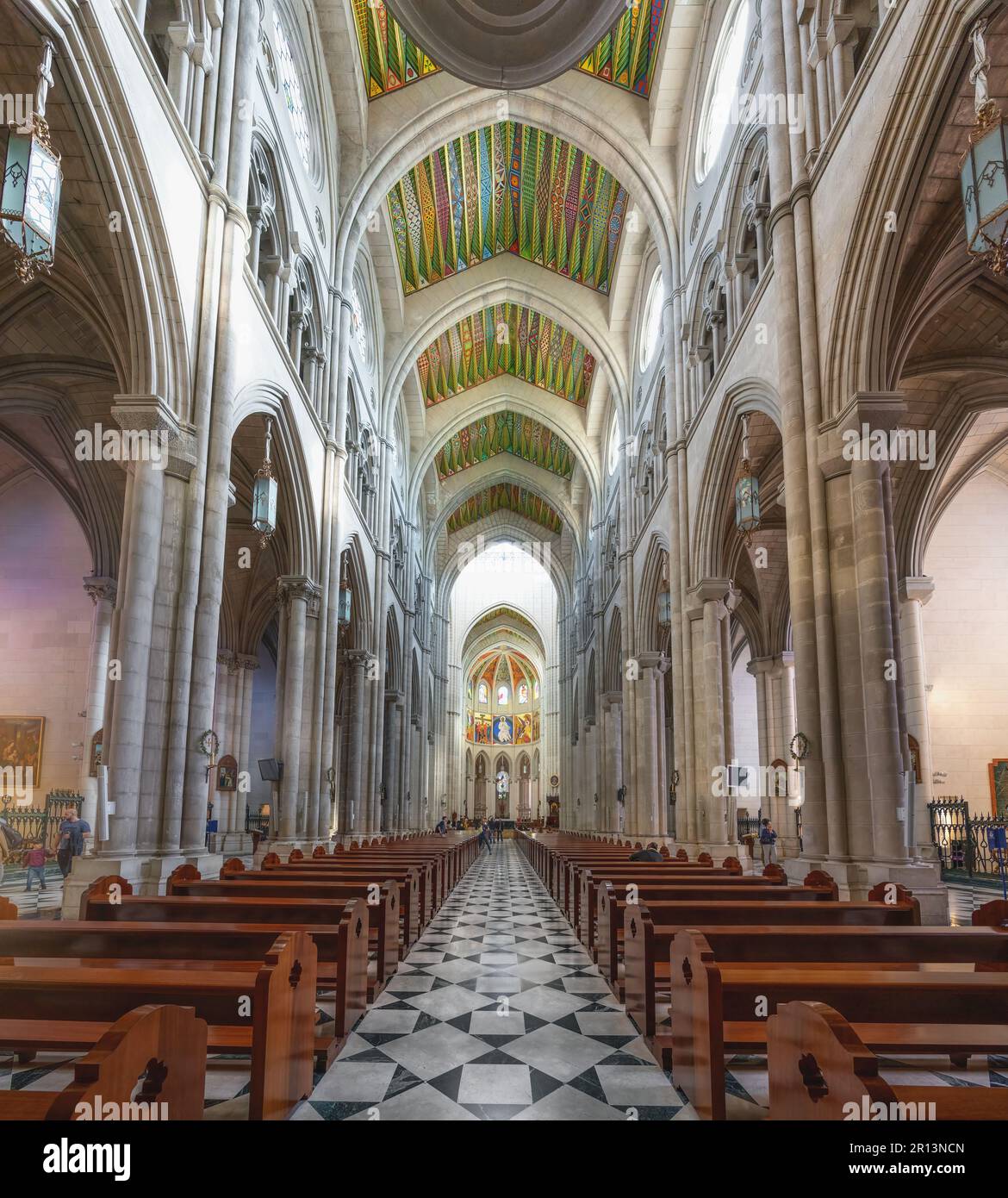 Almudena cathedral interior hi-res stock photography and images - Alamy