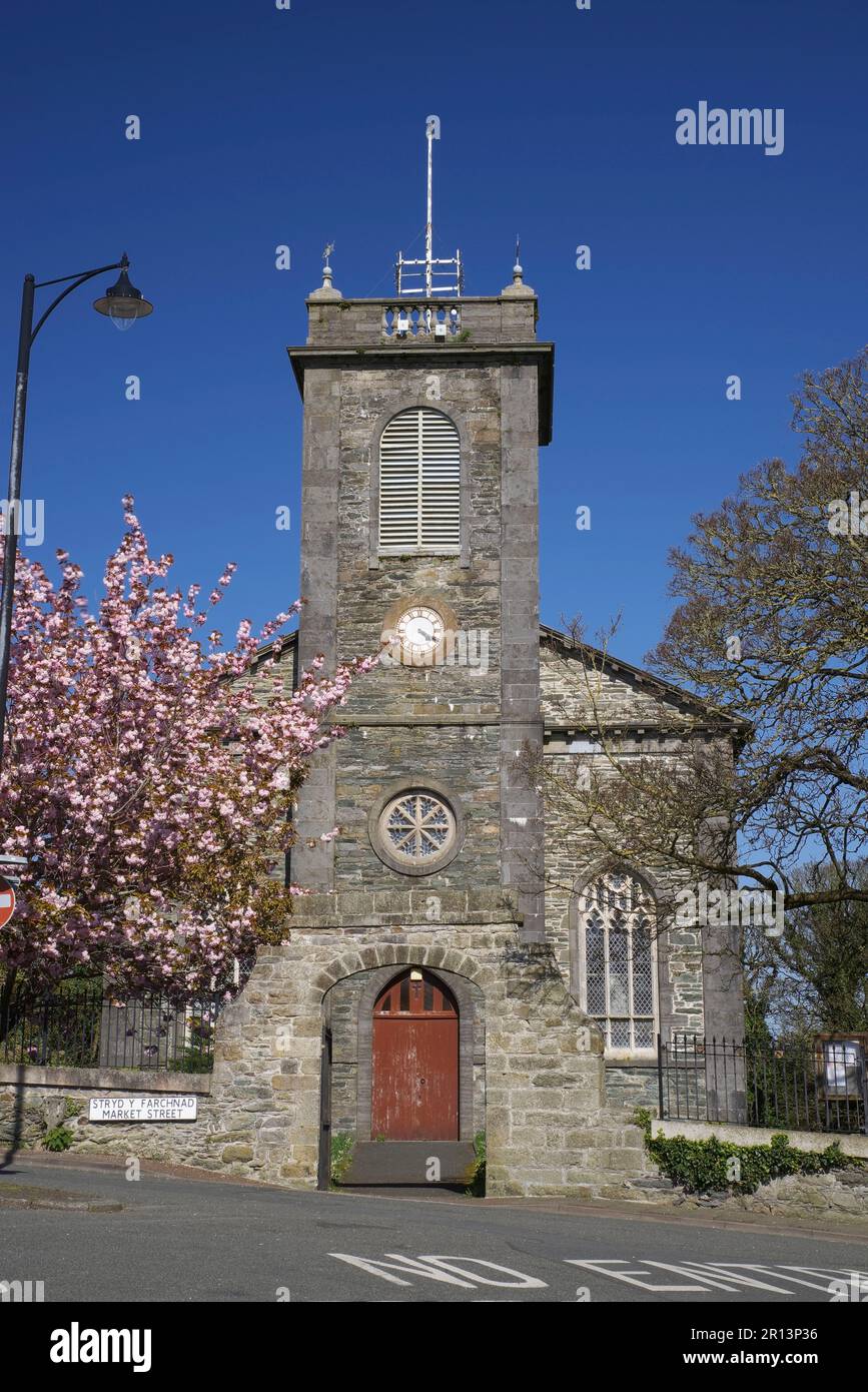 St Eleth`s Church, Amlwch, Anglesey, North Wales. United Kingdom Stock ...