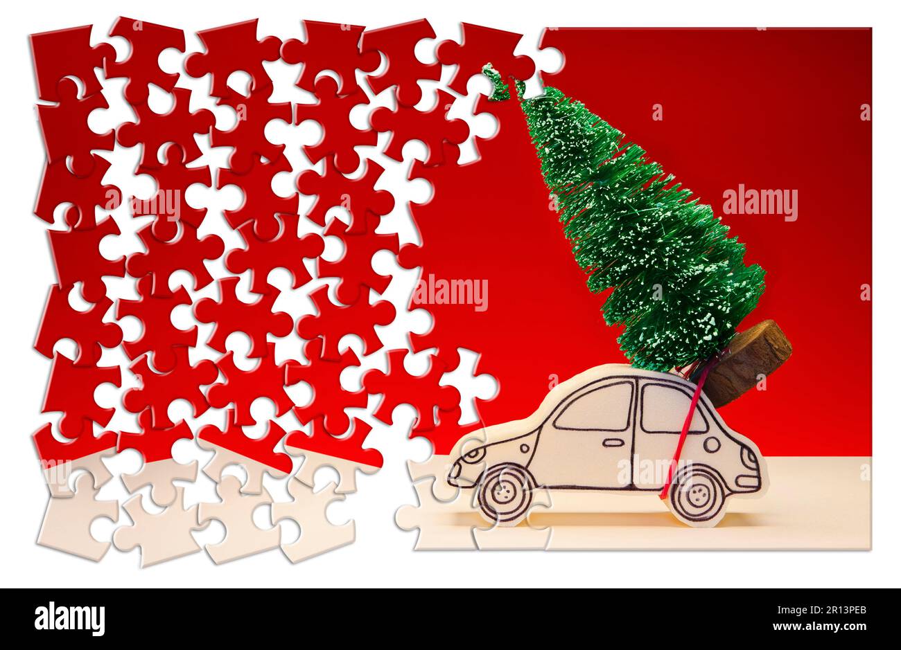 Miniature people car Cut Out Stock Images & Pictures - Alamy