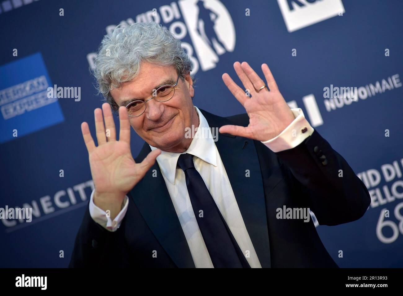 Rome, Italien. 10th May, 2023. Mario Martone attends the 68th David Di ...