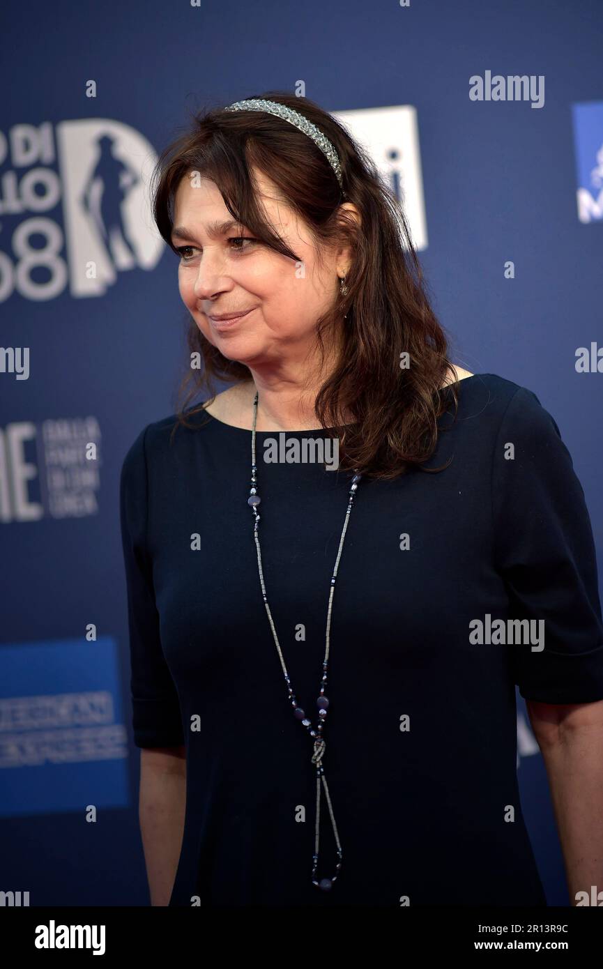 Rome, Italien. 10th May, 2023. Francesca Archibugi attends the 68th ...