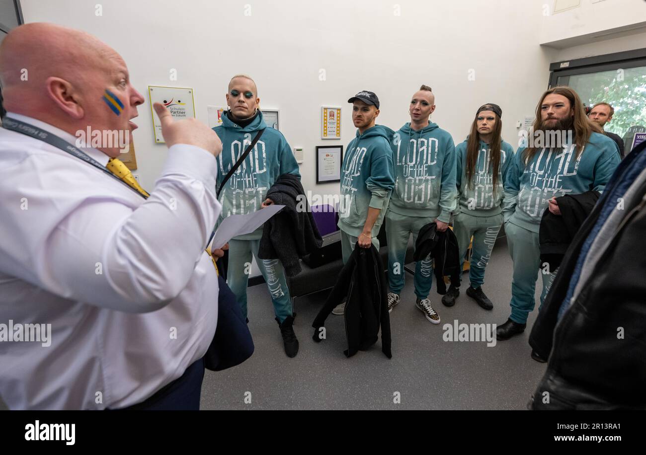 Liverpool, UK. 11th May, 2023. The German ESC band "Lord of the Lost ...