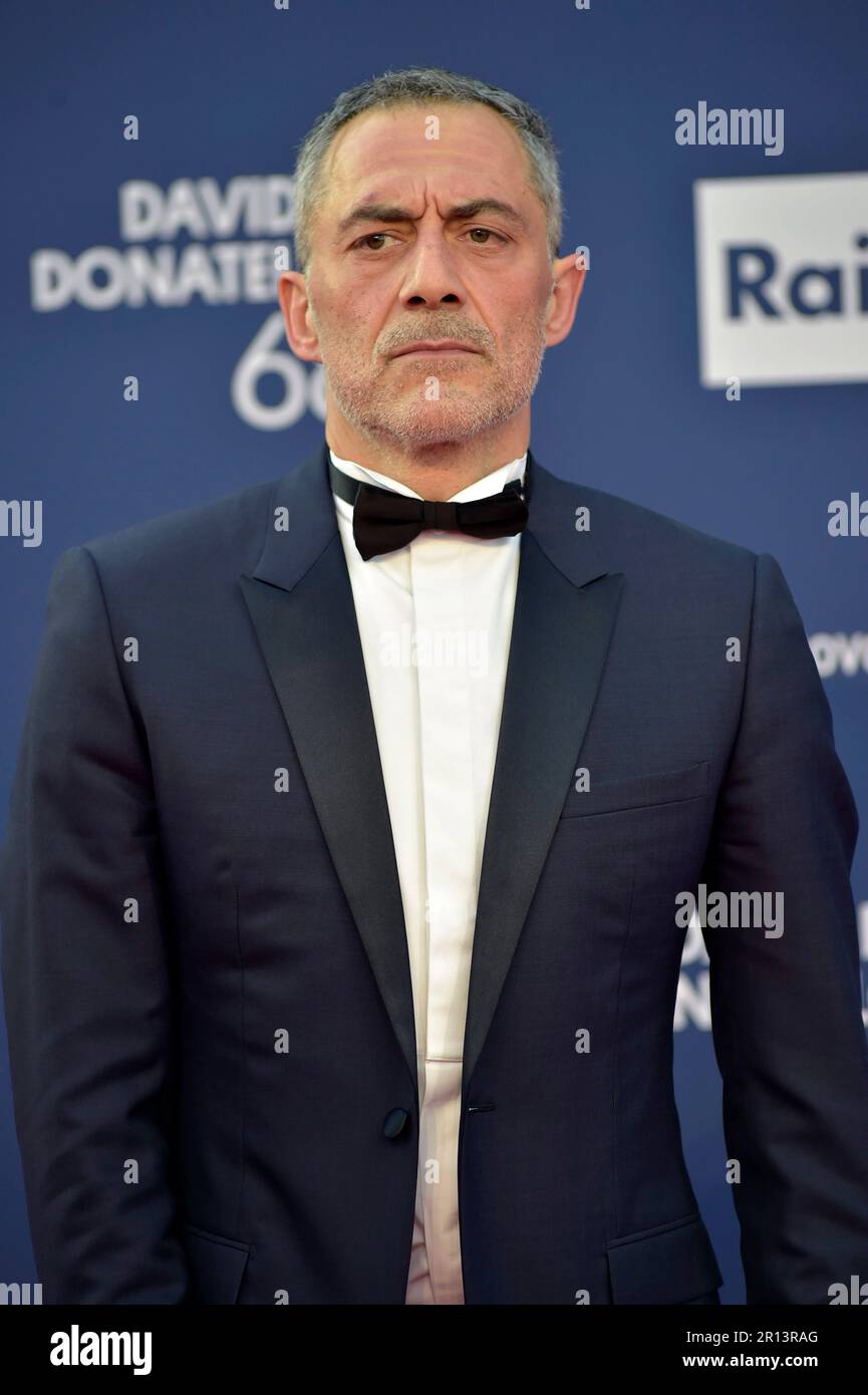 Rome, Italien. 10th May, 2023. Filippo Timi attends the 68th David Di ...