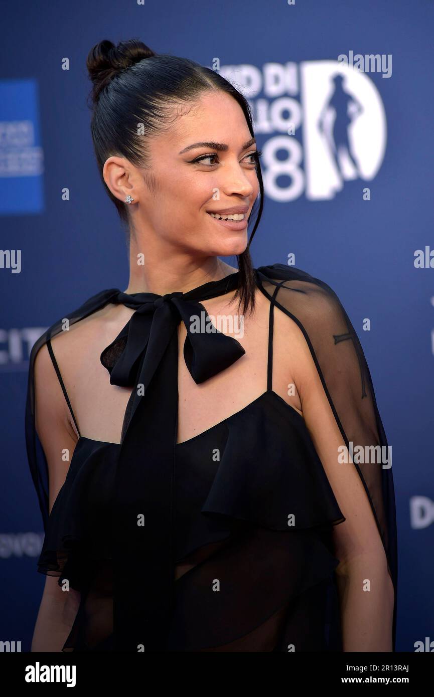 Rome, Italien. 10th May, 2023. Elodie attends the 68th David Di ...