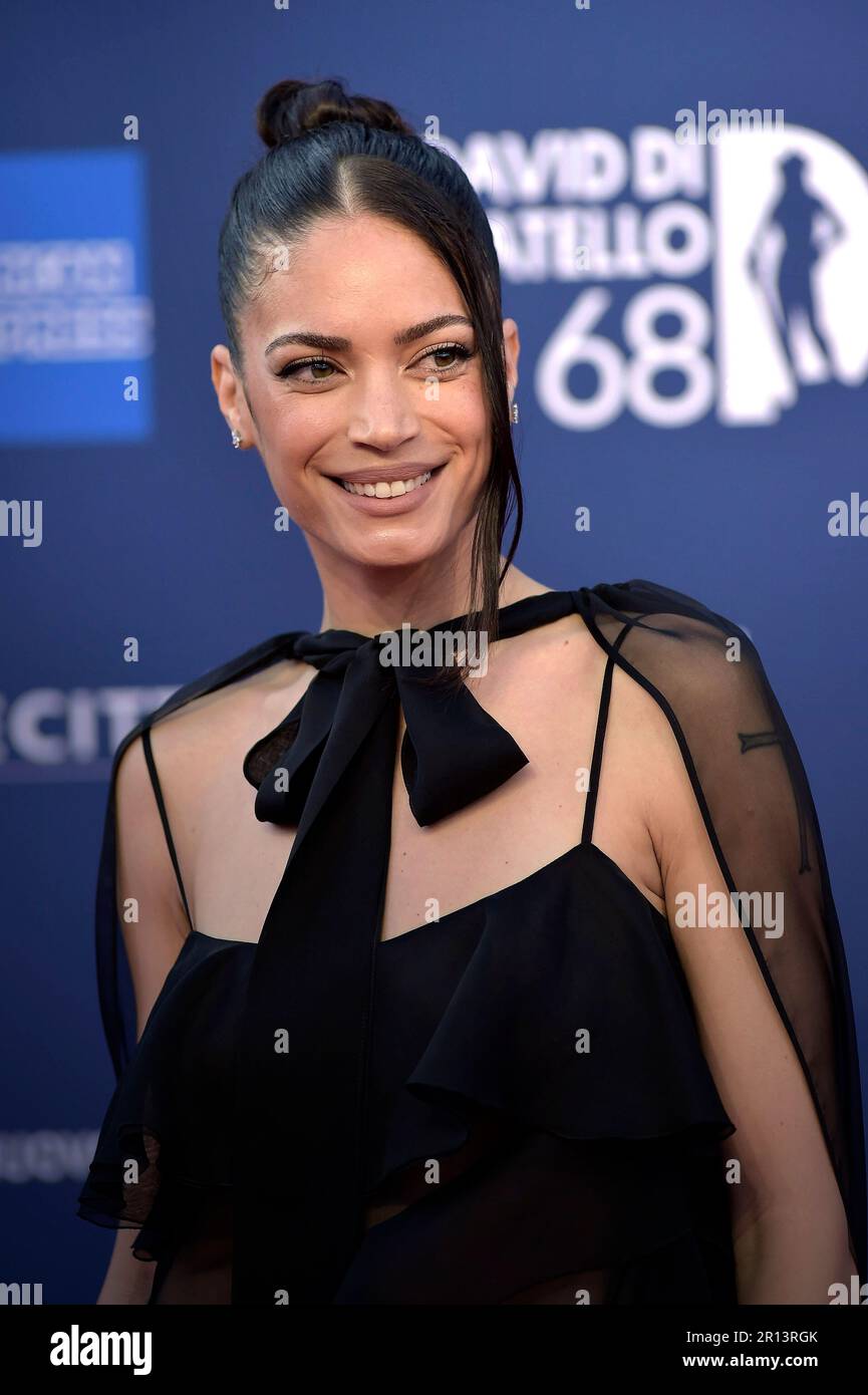 Rome, Italien. 10th May, 2023. Elodie attends the 68th David Di ...
