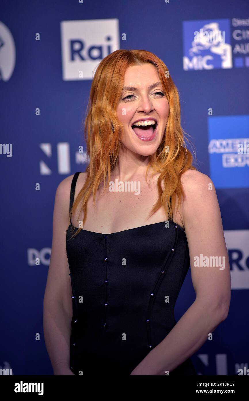 Rome, Italien. 11th May, 2023. Noemi attends the 68th David Di ...