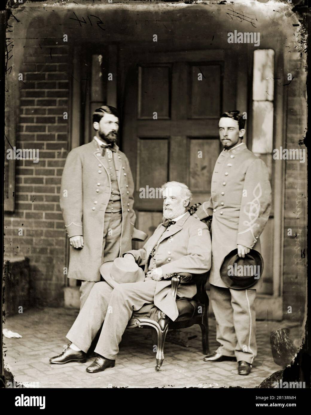 General Robert E. Lee & sons. Photographed between 1860 and 1865 Stock ...