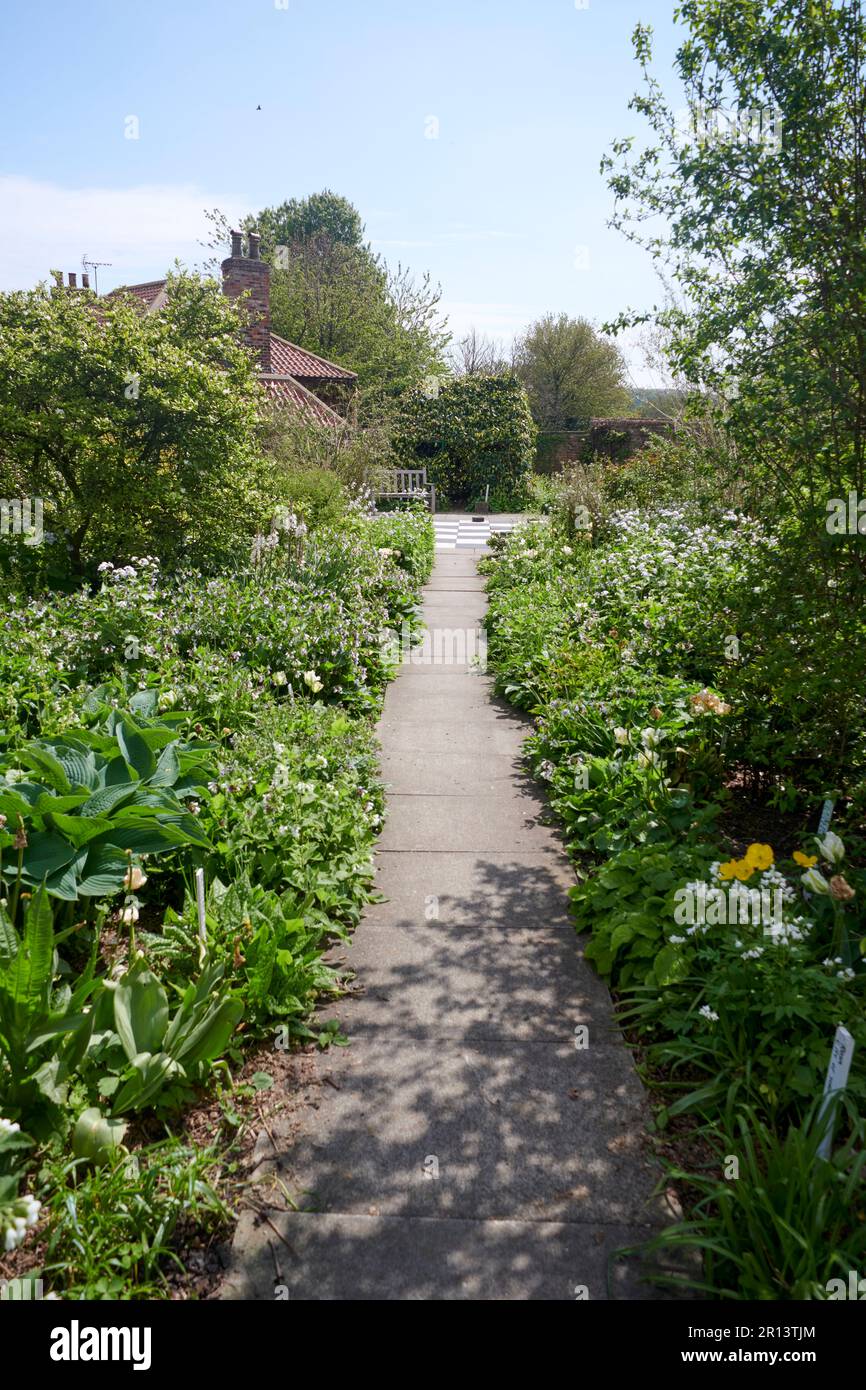 The Walled Garden of Burton Agnes Hall, a superb 17th century ...