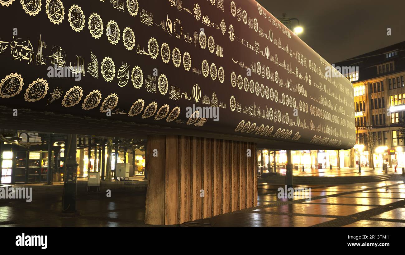 Pious names of the 14 infallibles in the Twelver Shia sect of Islam ...