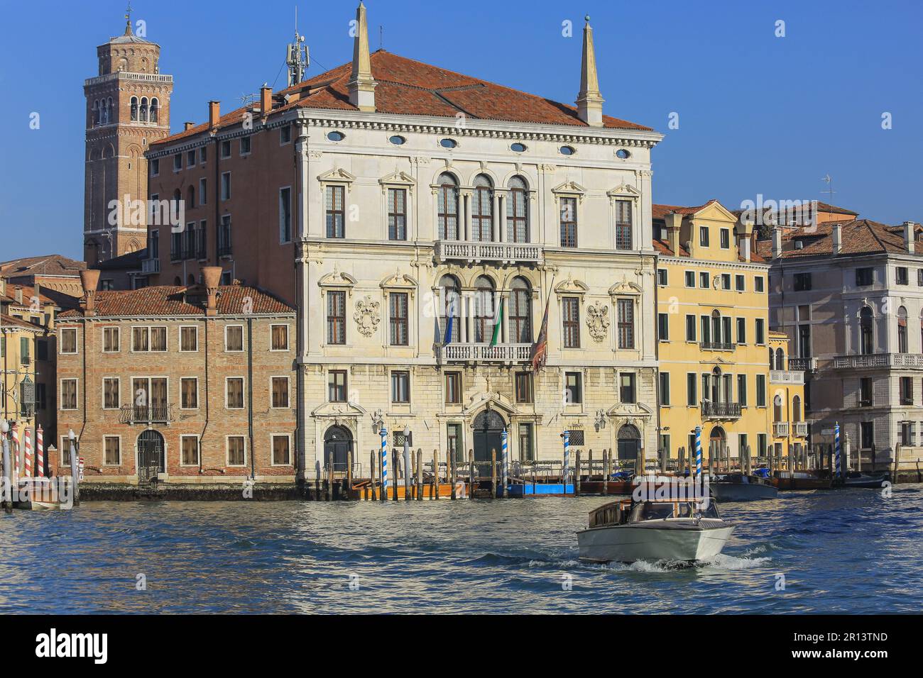 Palazzo Balbi palace building, seat of the Veneto region President ...
