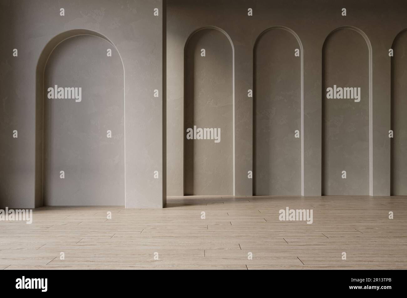 Modern empty room design interior Stock Photo - Alamy