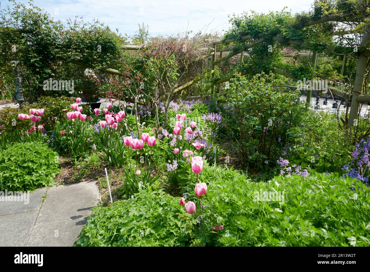 The Walled Garden of Burton Agnes Hall, a superb 17th century ...