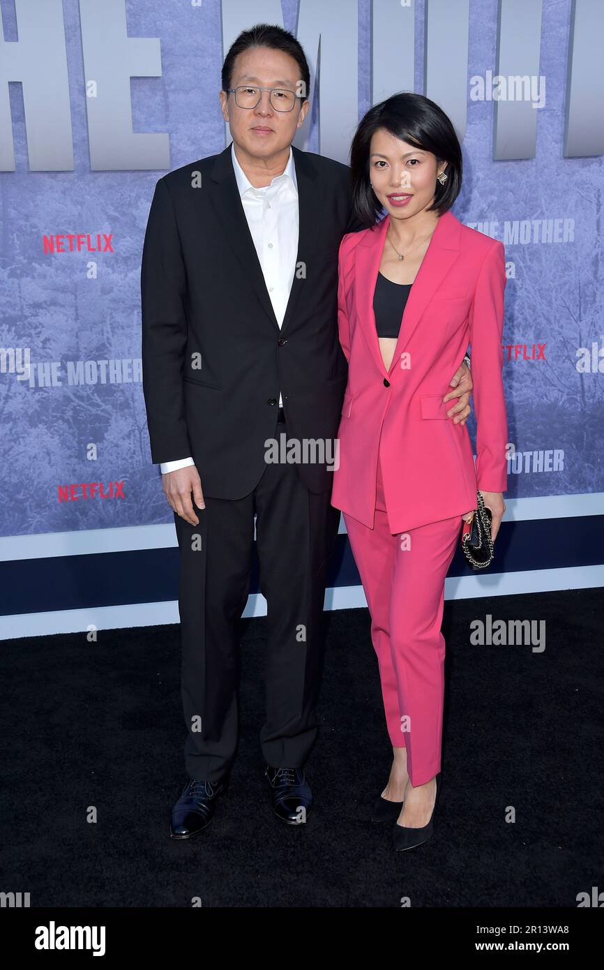 Los Angeles, USA. 10th May, 2023. Roy Lee mit Ehefrau bei der Premiere ...