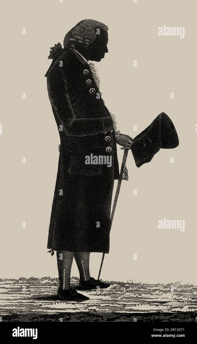 Immanuel Kant, 1724 - 1804, German philosopher of the Enlightenment ...