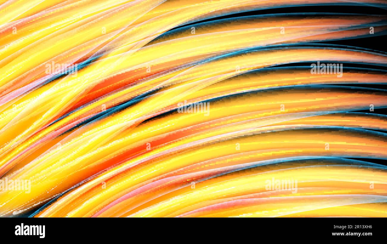 Beautiful bright motley yellow orange abstract energy magical cosmic ...