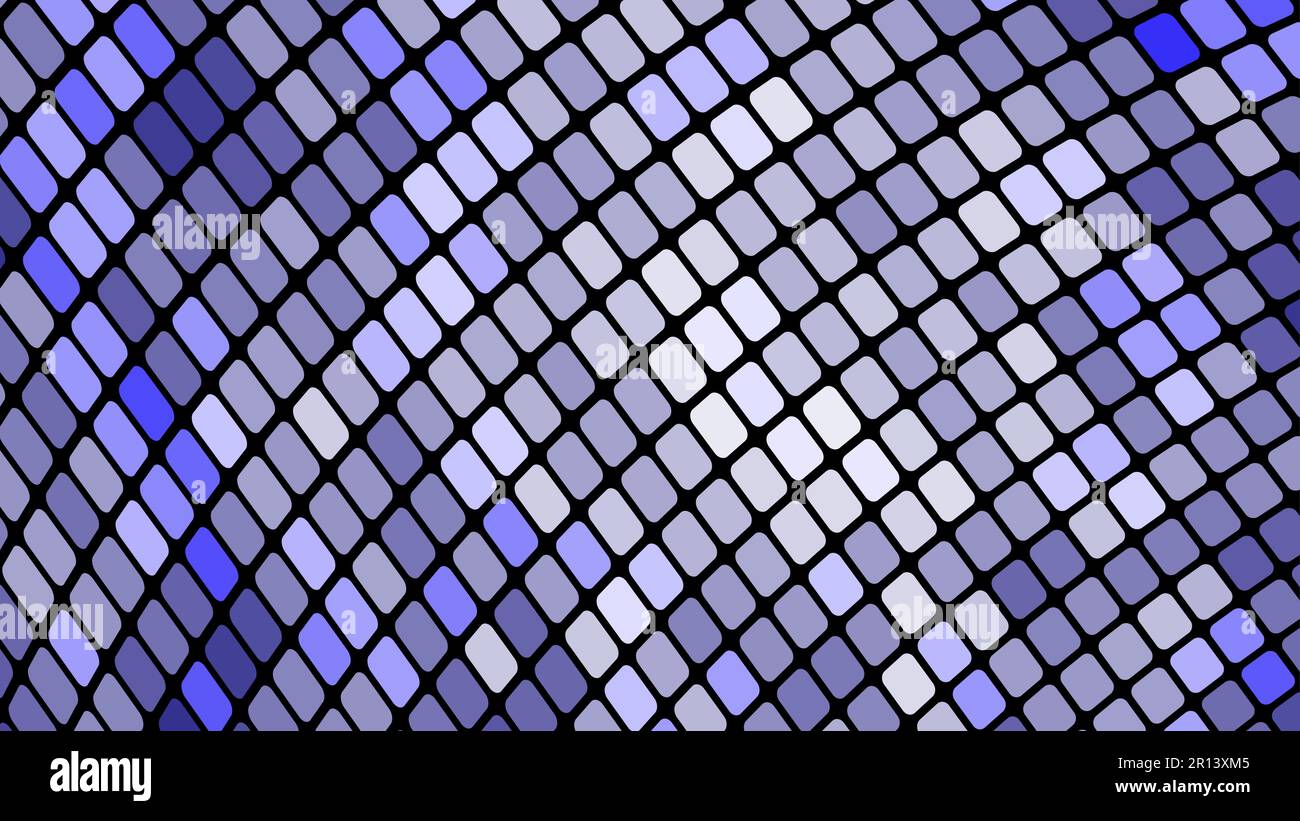 Multicolored Abstract Background Of Blue Squares Rhombuses Rectangles Tiles Mosaic With Seams