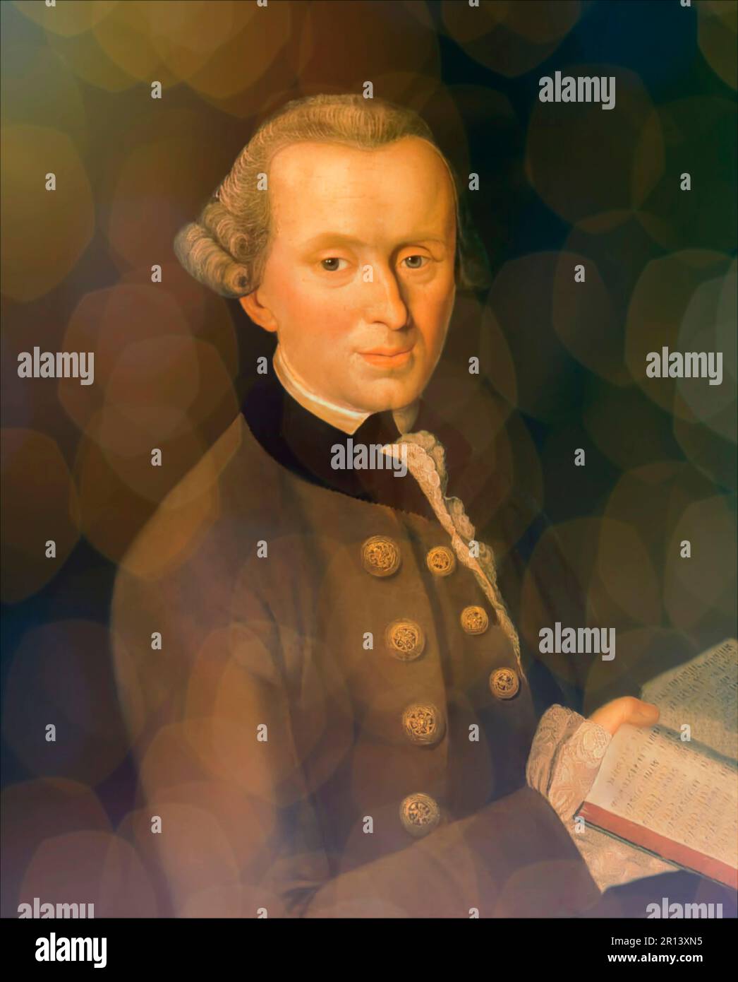 Immanuel Kant, 1724 - 1804, German philosopher of the Enlightenment ...