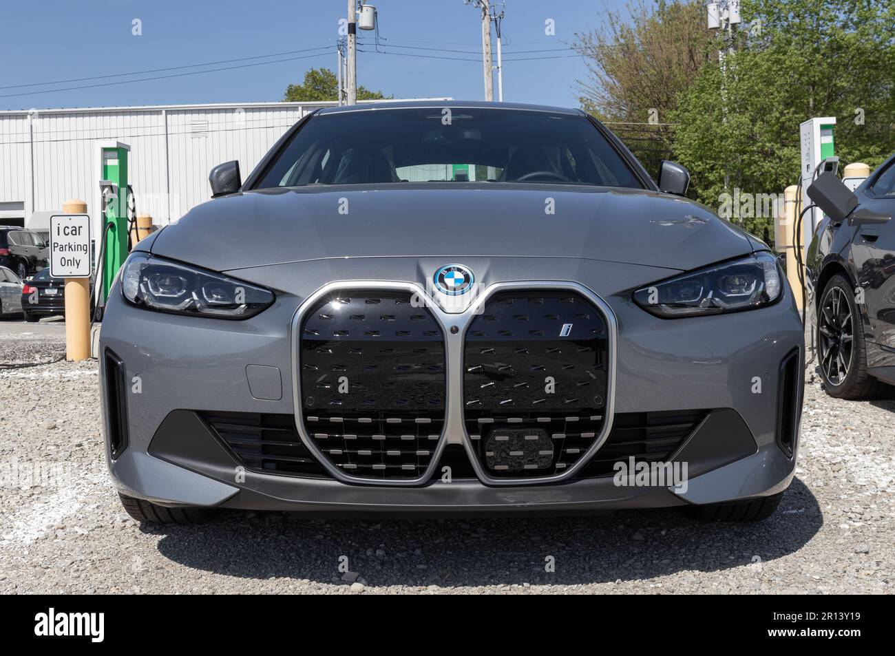 Indianapolis - Circa May 2023: BMW i4 eDrive35 EV Electric Vehicle ...