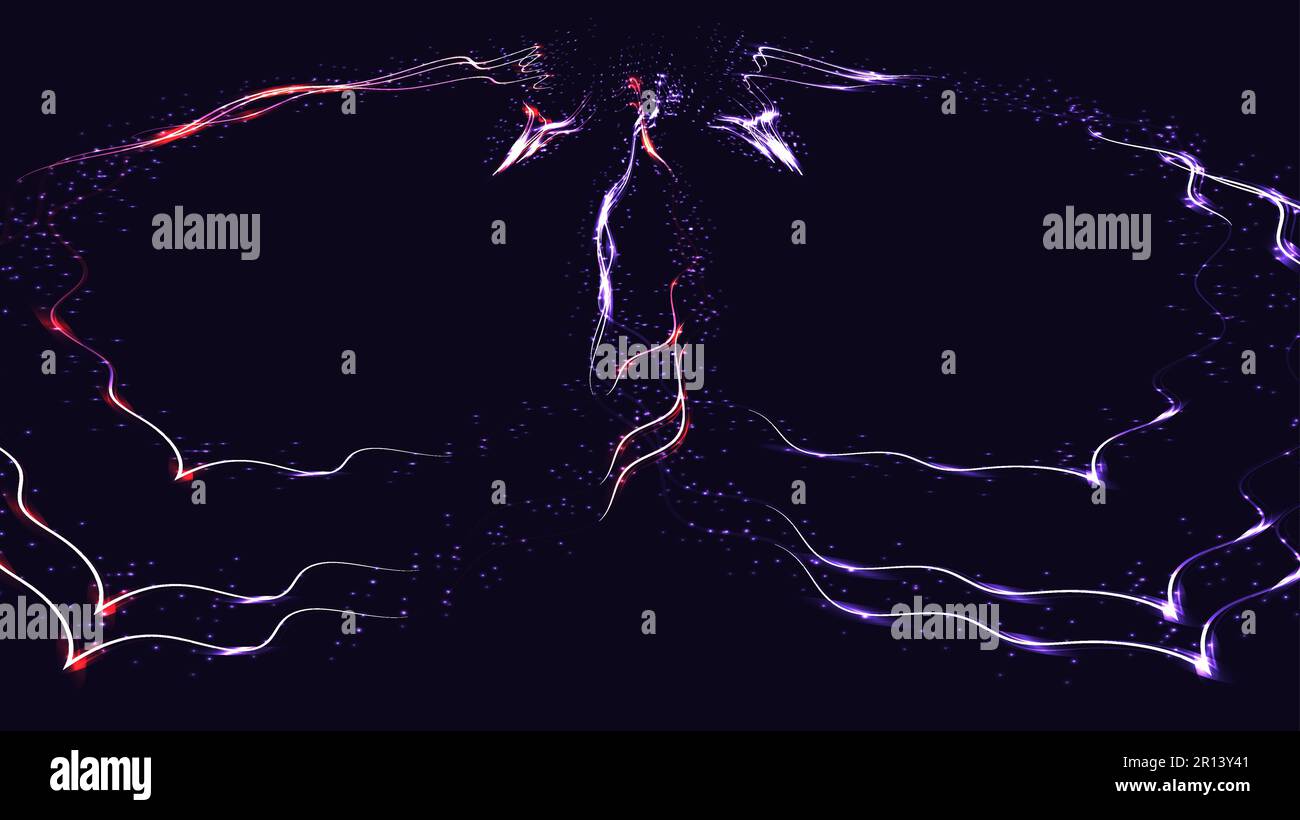 Beautiful purple abstract magical energy electric cosmic fiery shiny ...