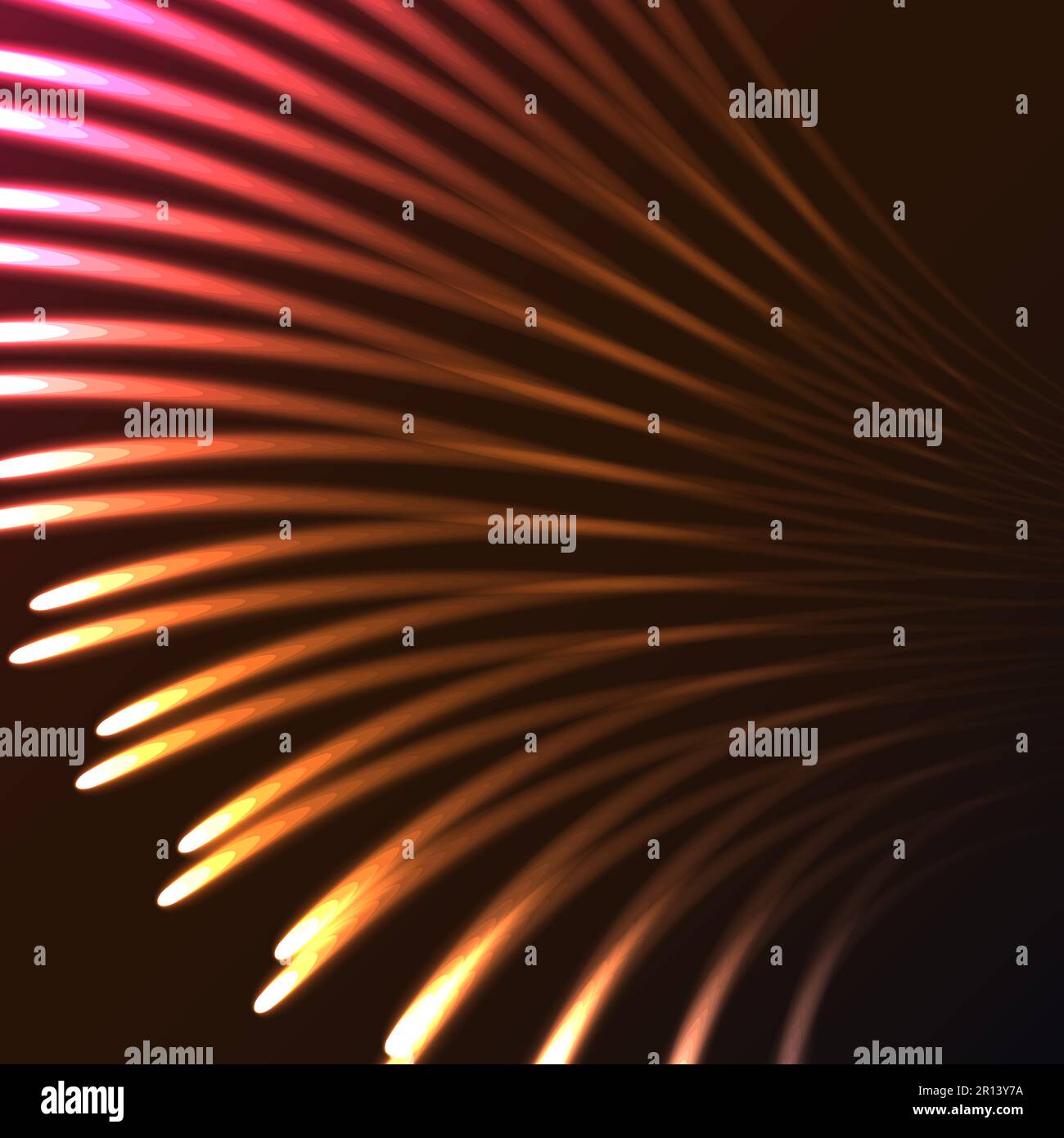 Beautiful red abstract magic energetic electrical spiral twisted cosmic ...