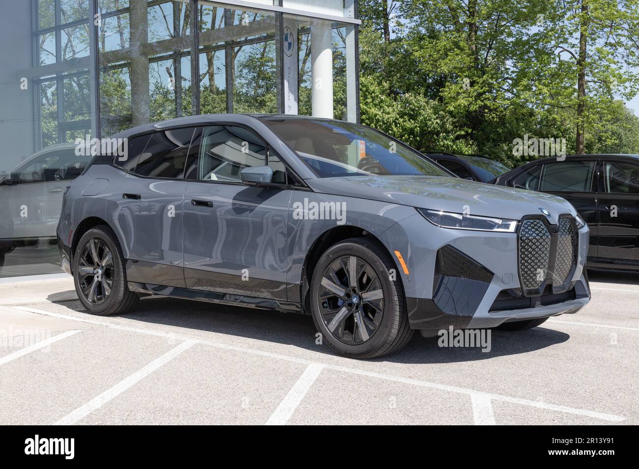 Indianapolis - Circa May 2023: BMW iX xDrive50 EV Electric Vehicle ...